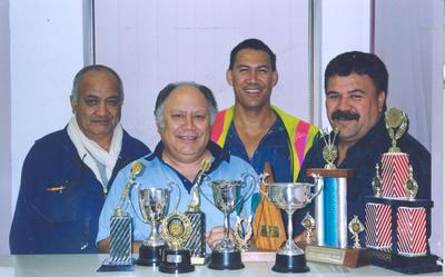 Golden Bay Cement Co: 1994 Award winning staff members Pat Edwards ...