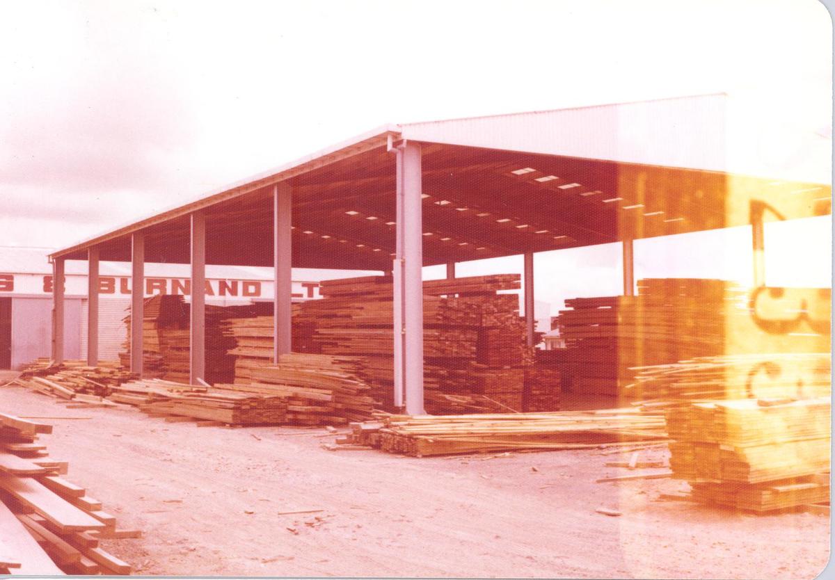 Ellis & Burnand Ltd: 1980 Hamilton, Waikato - Dry Timber Shed ...