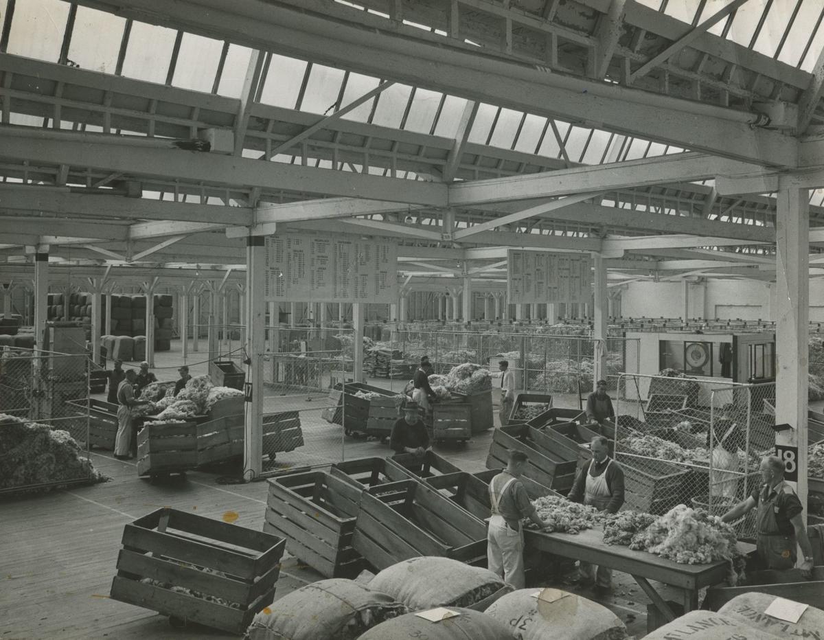 NZFCA, Christchurch: Moorehouse Ave woolstore bin room - Fletcher Trust ...