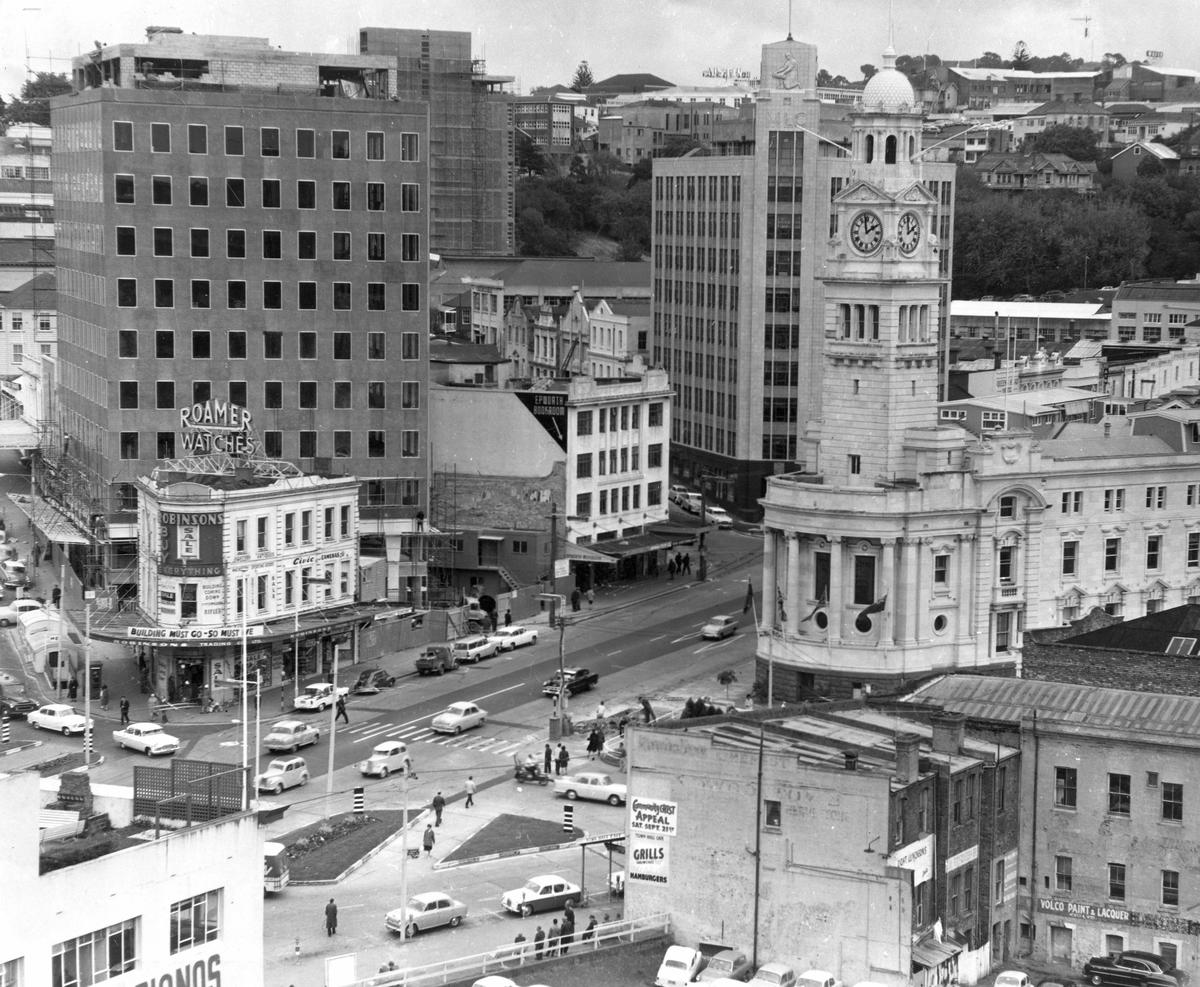 Fletcher Construction Co Ltd - office tower buildings, Auckland: 1963 ...