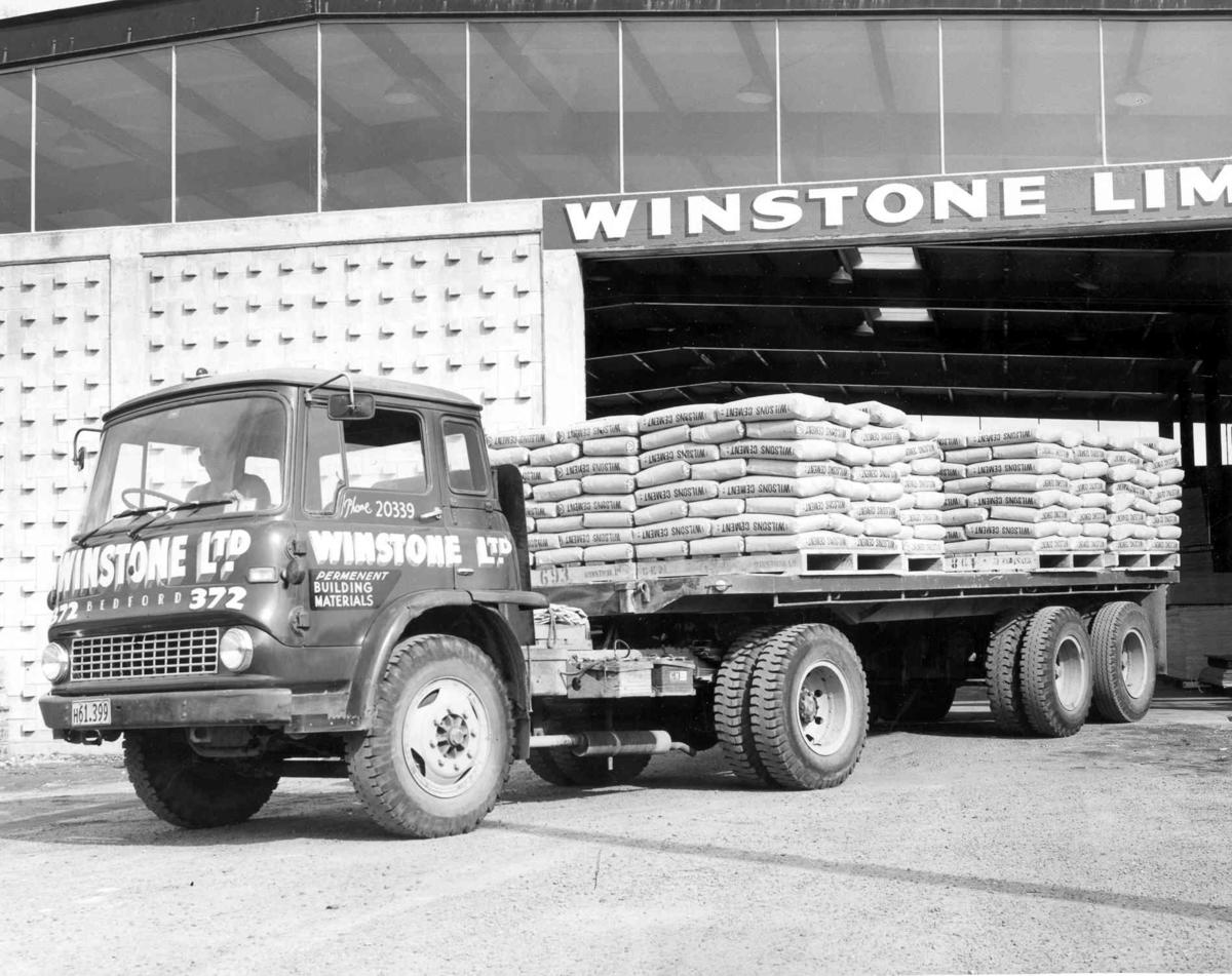 Winstone's Trucks and Transport Vehicles: 1962 company's Bedford truck ...